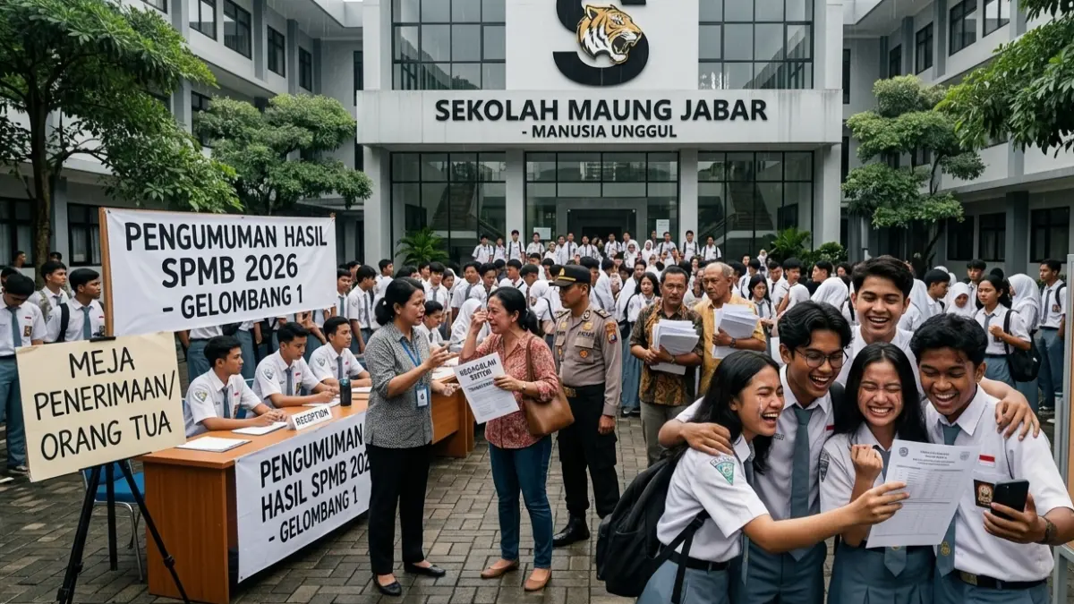 Karut-Marut SPMB Sekolah Maung Jabar 2026: Ratusan Orang Tua Protes ...